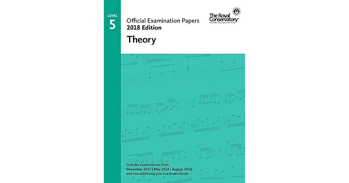 2018 Level 5 Theory Exam Paper by RCM Examinations