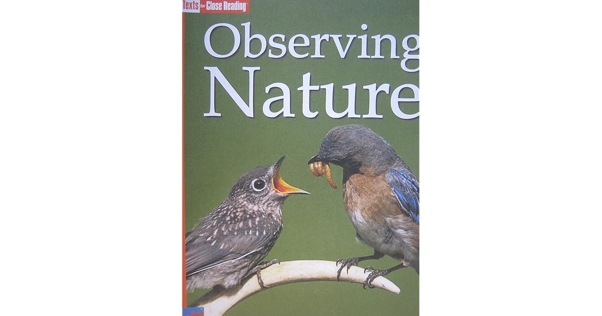 Observing Nature [Texts for Close Reading Grade 4 Unit 3] by Benchmark ...