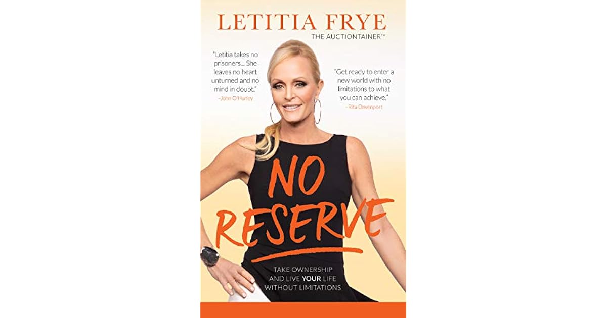 Book giveaway for No Reserve: Take Ownership and Live Your Life without ...