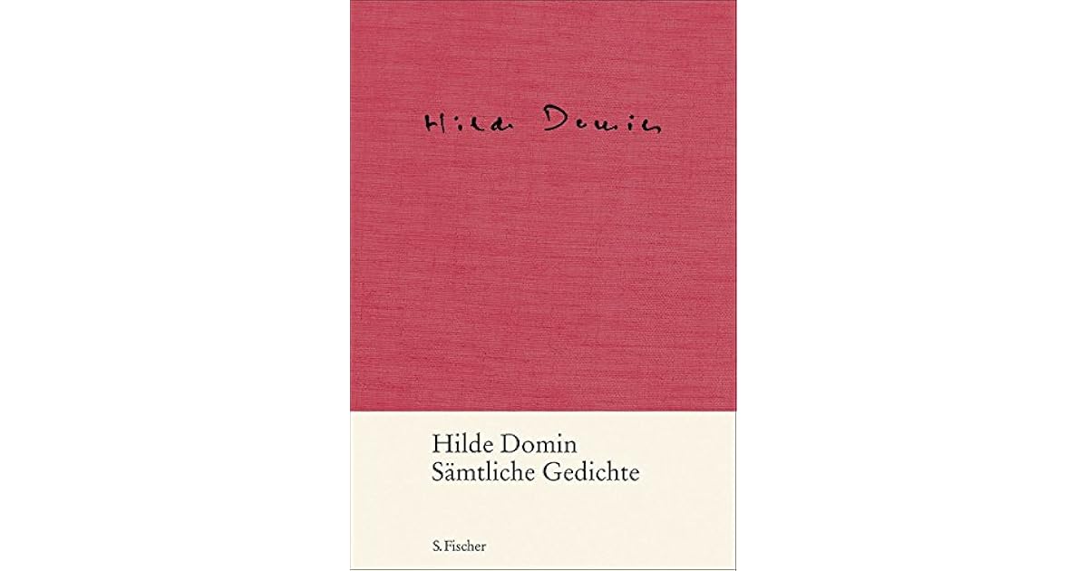 Sämtliche Gedichte by Hilde Domin