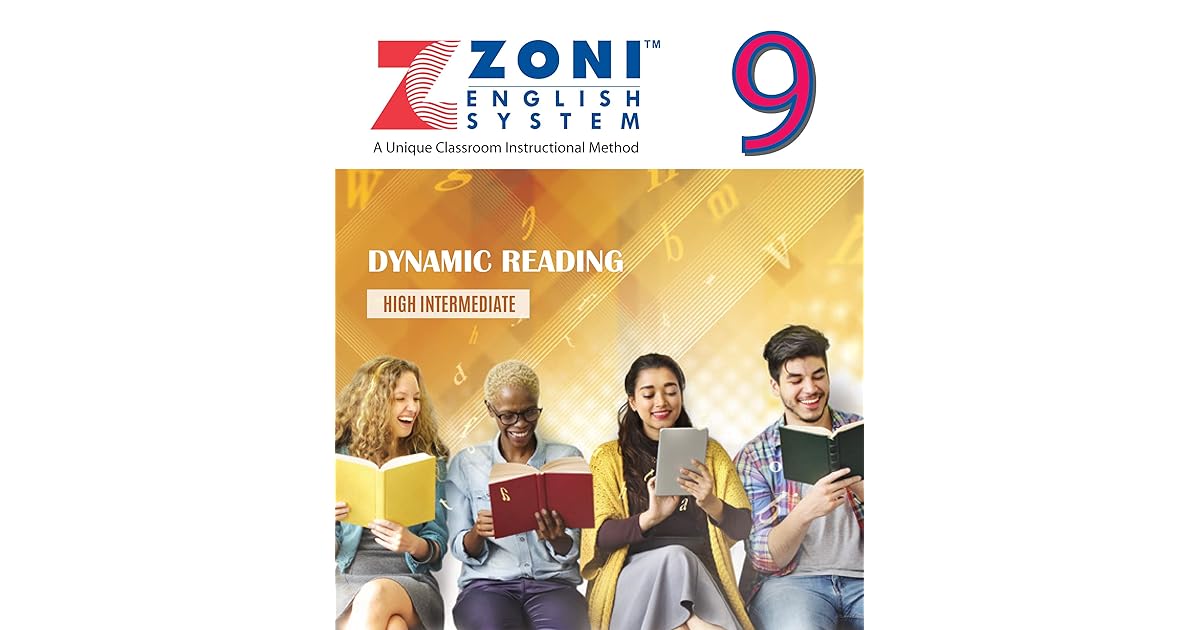 ZONI ENGLISH SYSTEM - DYNAMIC READING - High Intermediate: Book 9 of 12 ...