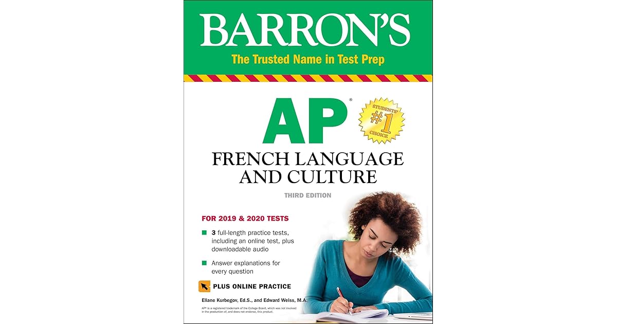 AP French Language and Culture with Online Test & Downloadable Audio by ...