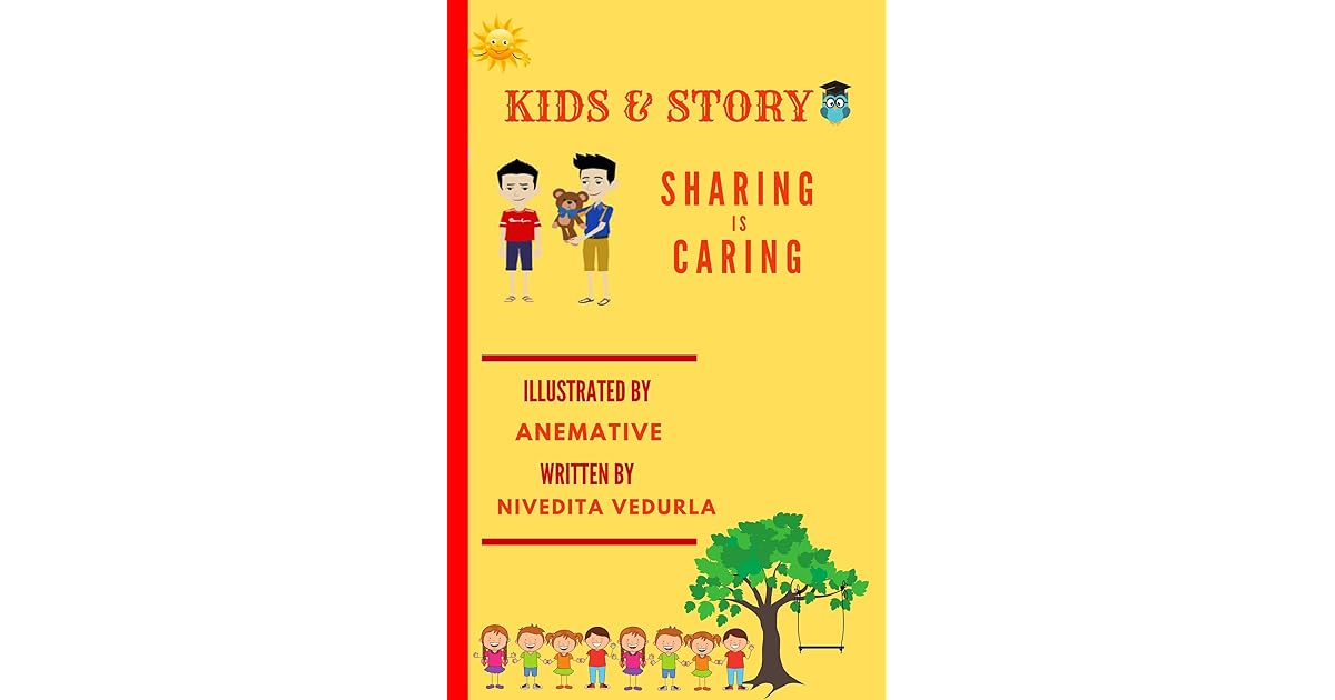 Kids and Story Sharing is Caring: Book 2 Short Moral Story Illustrated ...