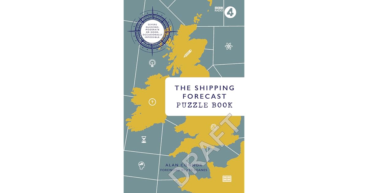 The Shipping Forecast Puzzle Book by Alan Connor