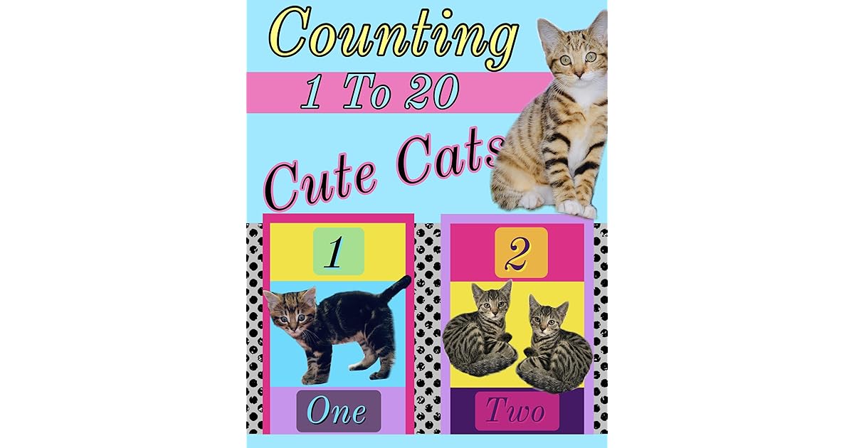 Counting 1 To 20 - Cute Cats: My first Numbers - Counting Books For ...