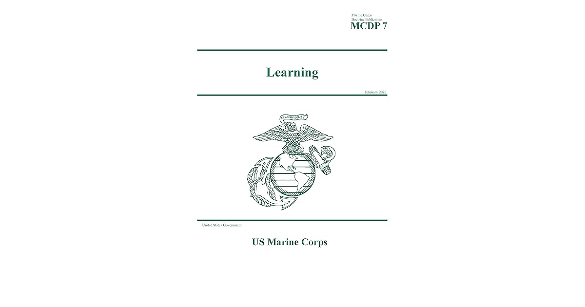 Learning (MCDP 7) by U.S. Marine Corps