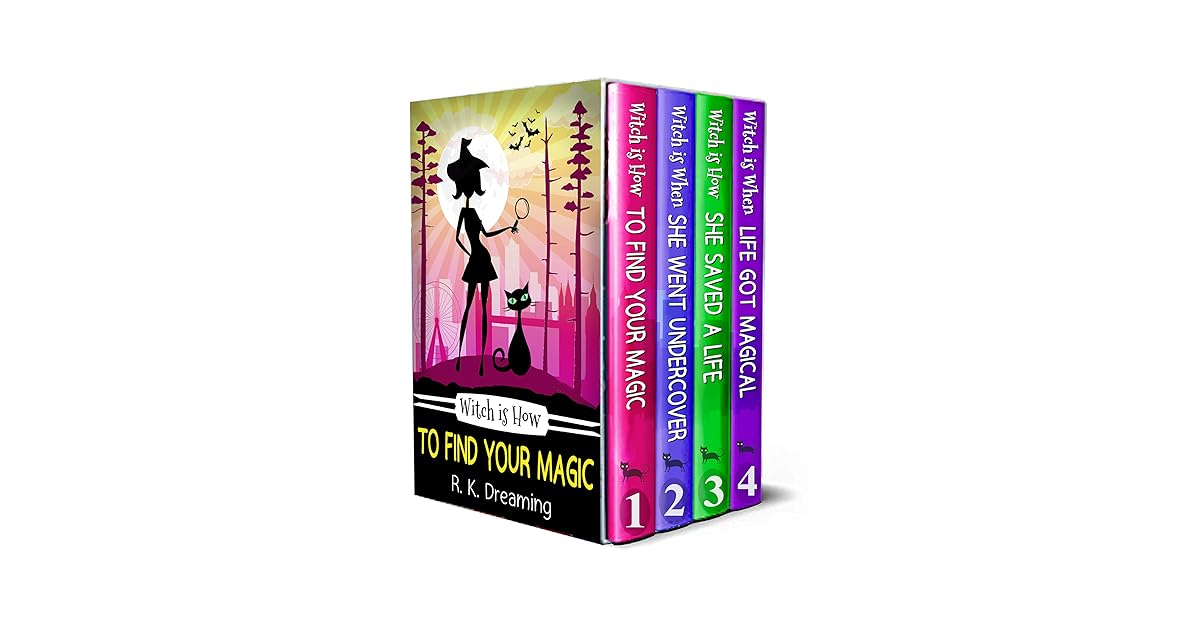 A Witch Detective Cozy Mystery Series Boxset: Books 1-4 by R.K. Dreaming