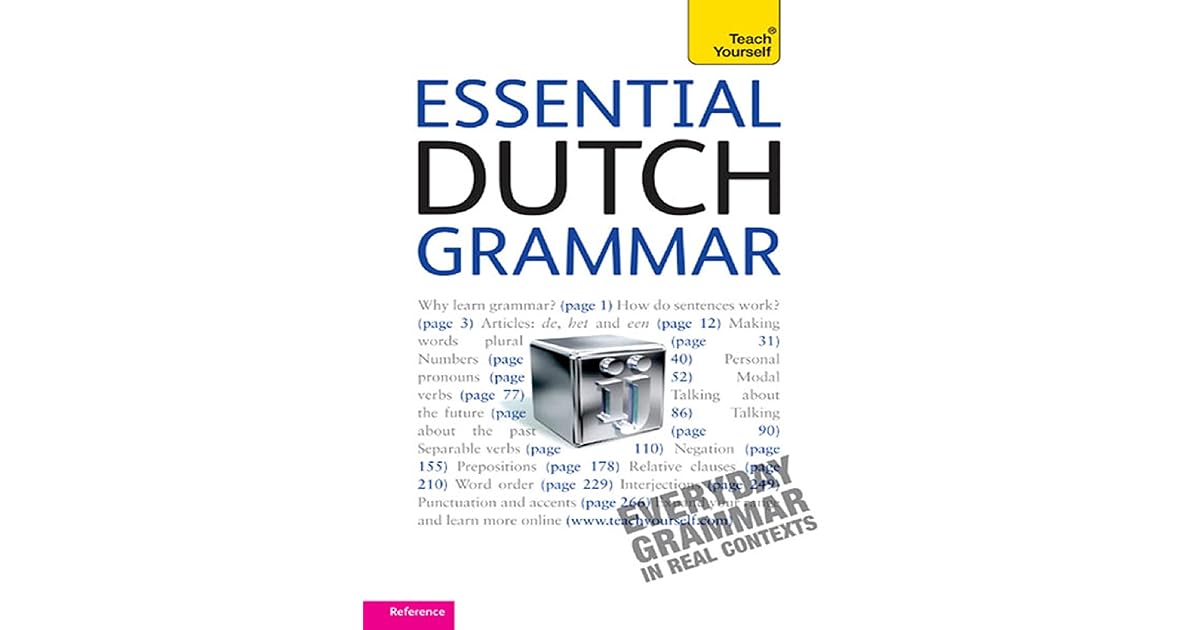 Essential Dutch Grammar: Teach Yourself by Gerdi Quist