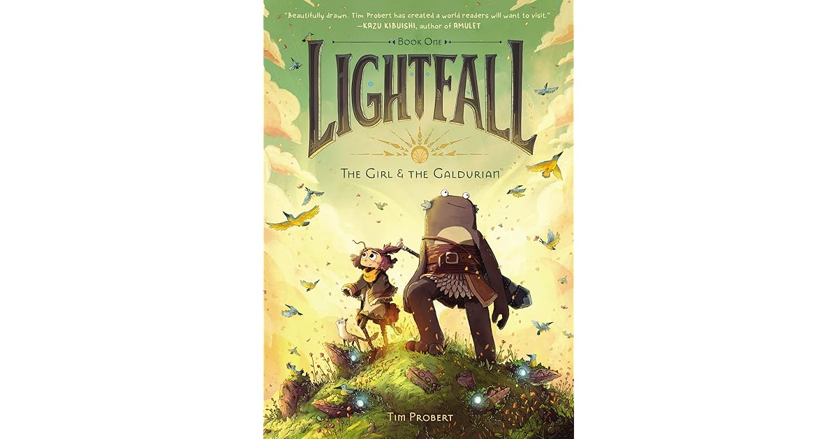 Lightfall: The Girl & the Galdurian by Tim Probert