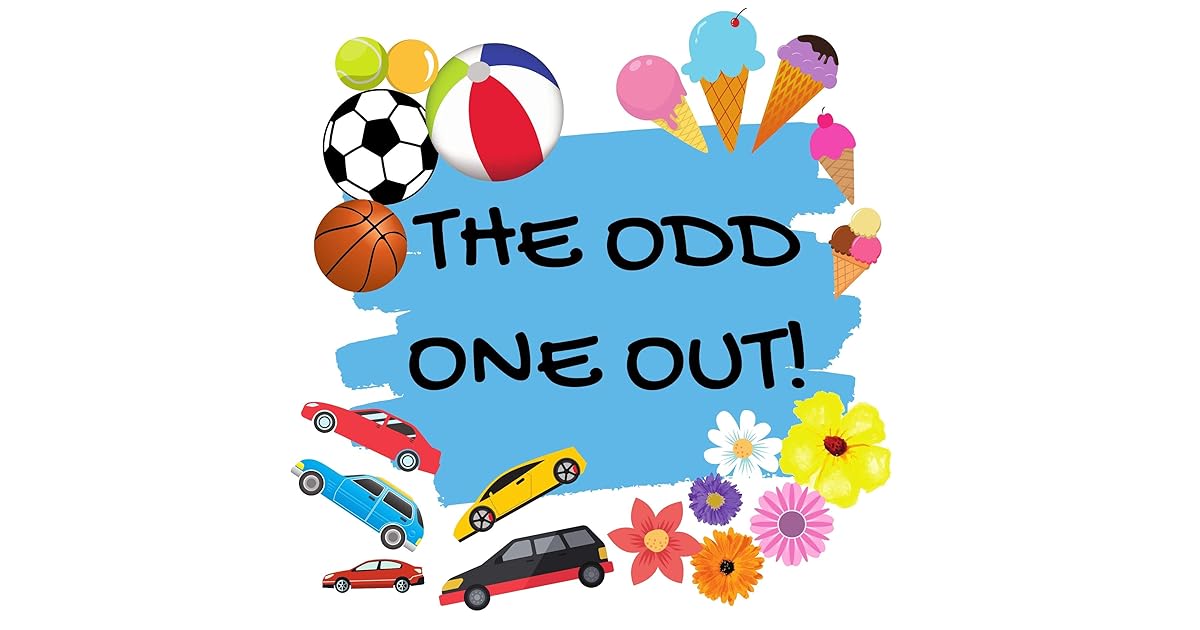 THE ODD ONE OUT: Seek and find activity book for kids. by Mother Hood