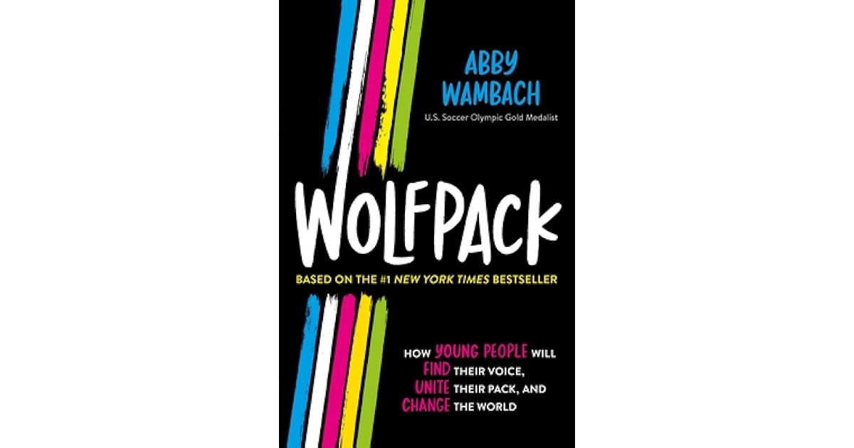 Book giveaway for Wolfpack by Abby Wambach Oct 13-Oct 20, 2020