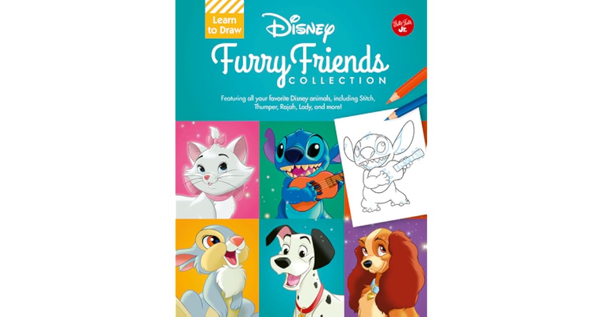 Learn to Draw Disney Furry Friends Collection: Featuring all your ...