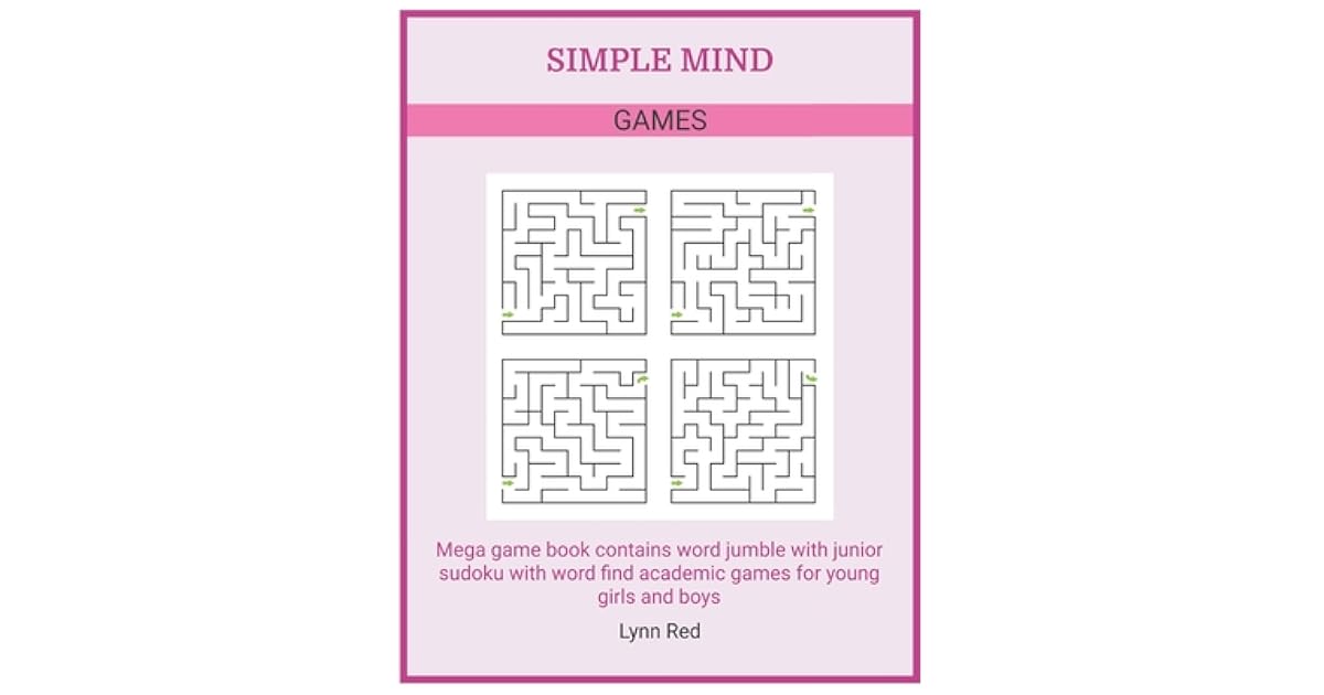 Simple Mind Games: Mega game book contains word jumble with junior ...