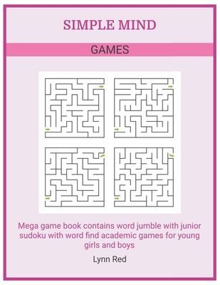 Simple Mind Games: Mega game book contains word jumble with junior ...