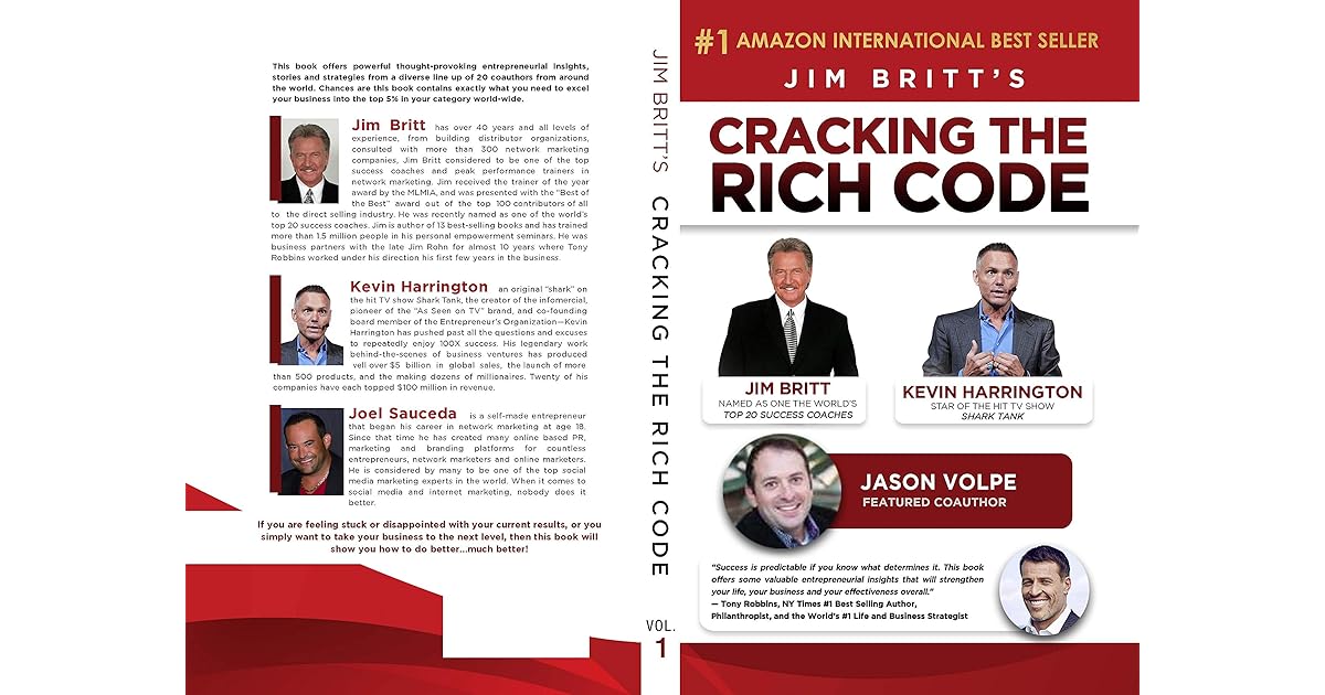 Cracking the Rich Code (Vol 1): Entrepreneurial Insights and strategies ...