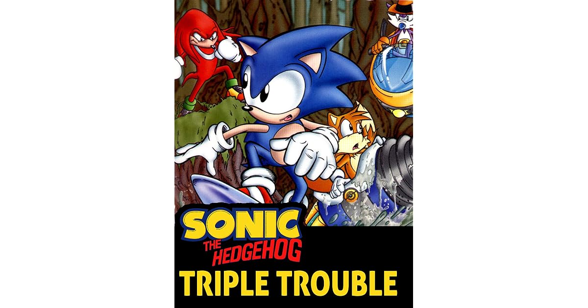 Sonic: The Hedgehog Triple Trouble Sonic comic book collection by Abbie ...