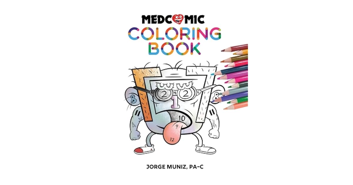 Medcomic: Coloring Book by Jorge Muniz