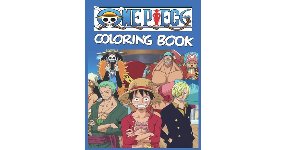 one piece coloring book: Anime Coloring Books for kids ages 8-15 years ...