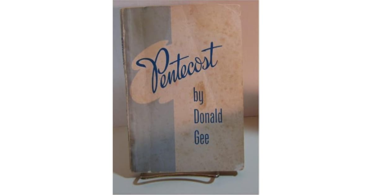 Pentecost by Donald Gee