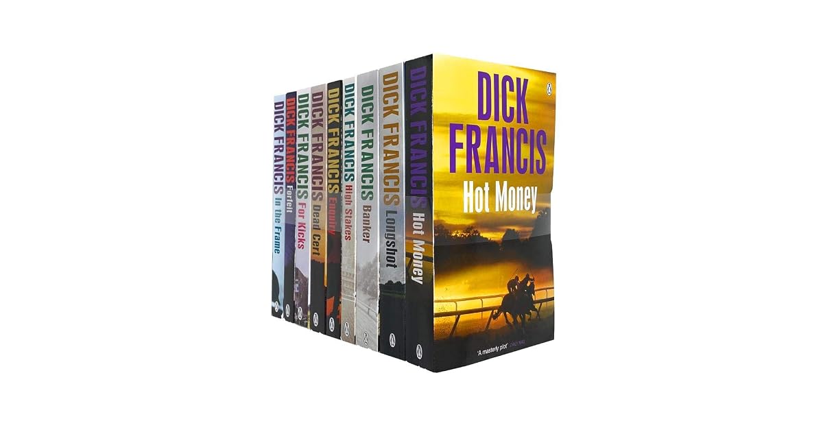 Dick Francis 9 Books Set Collection Pack Francis Thriller Series By