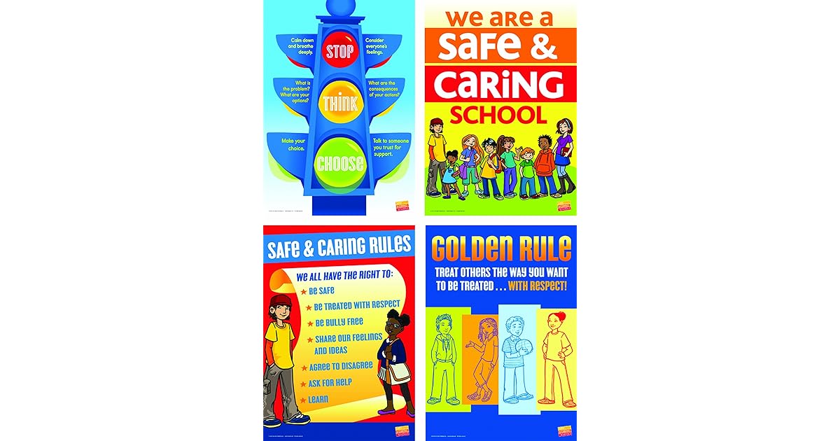 Safe Caring Schools® Poster Set by Free Spirit Publishing