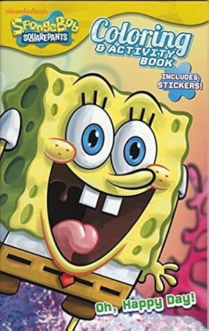 Bendon Spongebob Squarepants Coloring & Activity Book with Stickers by ...