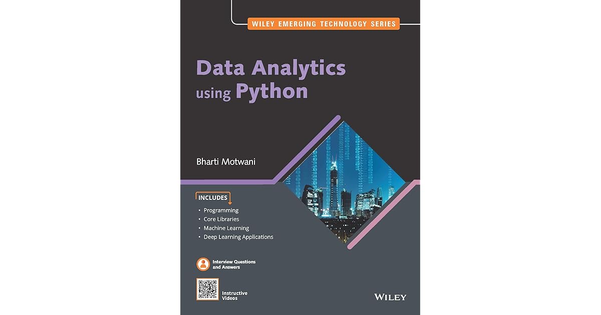 Data Analytics Using Python By Bharti Motwani