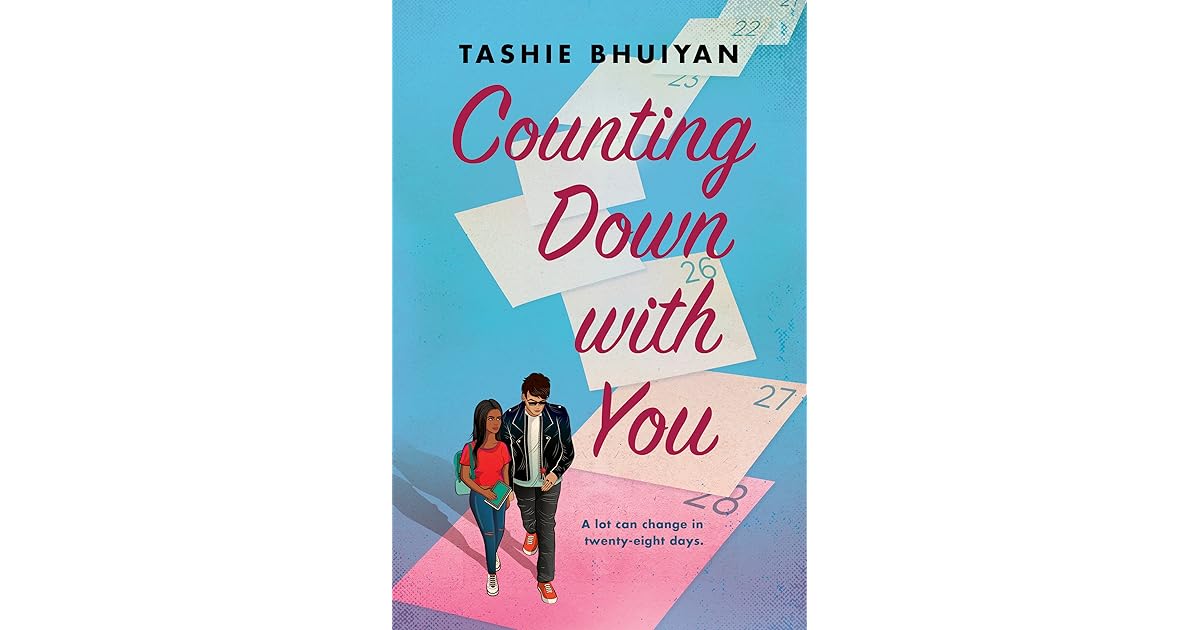 Book giveaway for Counting Down with You by Tashie Bhuiyan Apr 01-Apr 30, 2021