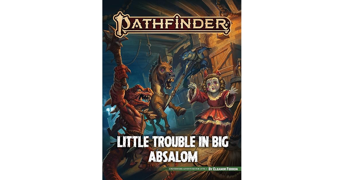 Little Trouble in Big Absalom by Eleanor Ferron