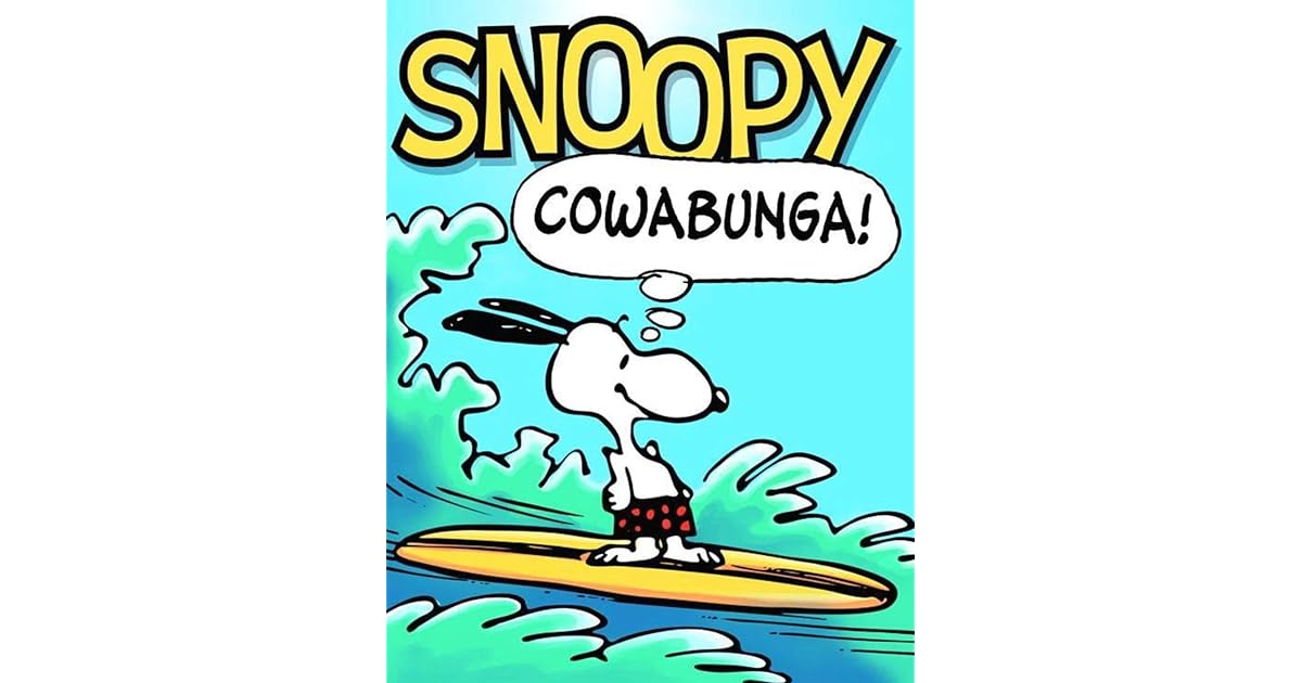 Peanut: Snoopy Cowabunga Peanuts Snoopy Gift Comics Book by Asoeai Nridei