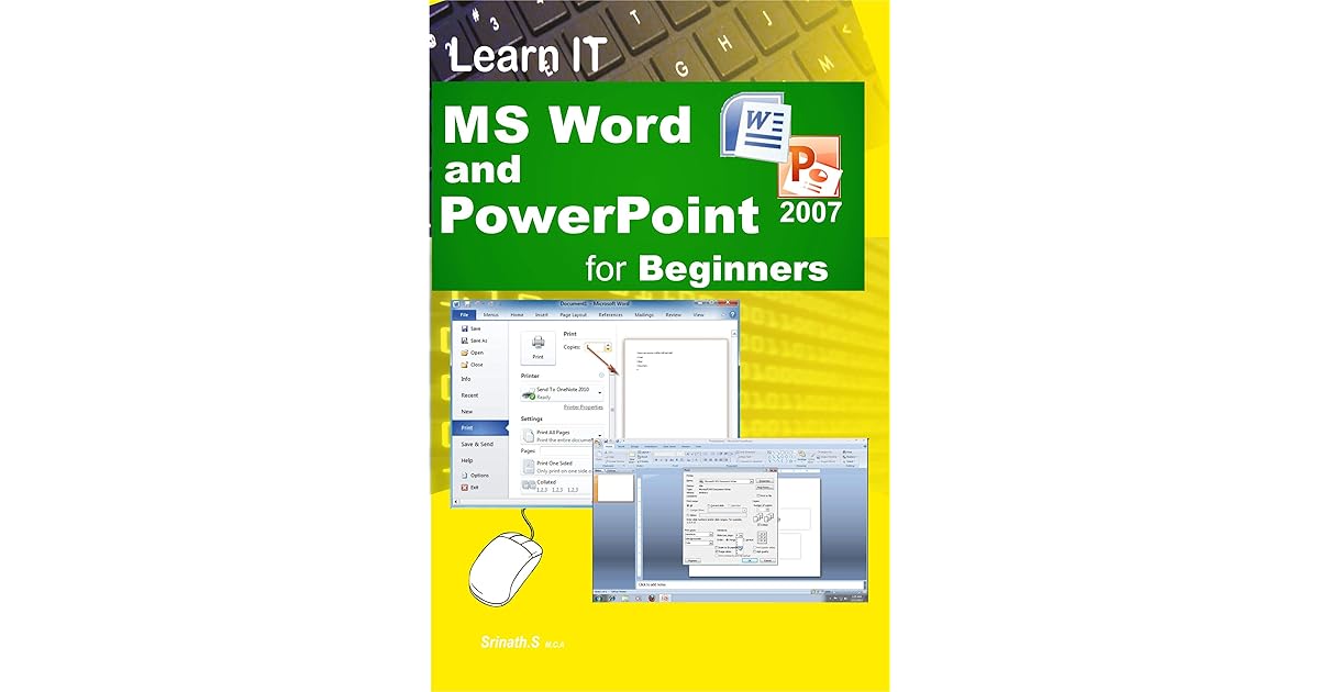 LearnIT MS Word and PowerPoint for Beginners by Srinath S