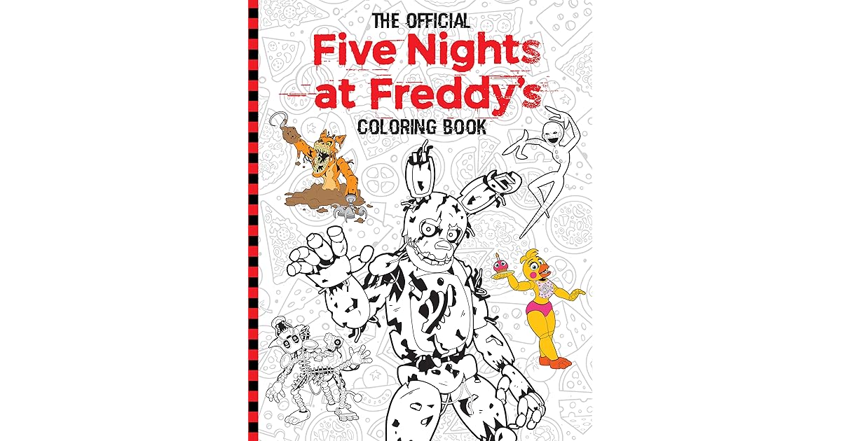 Five Nights at Freddy's Official Coloring Book: An AFK Book by ...