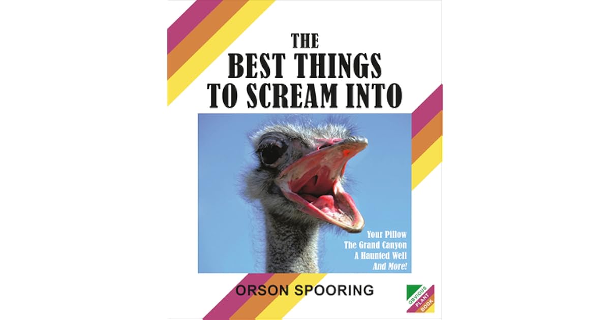 The Best Things to Scream Into by Orson Spooring