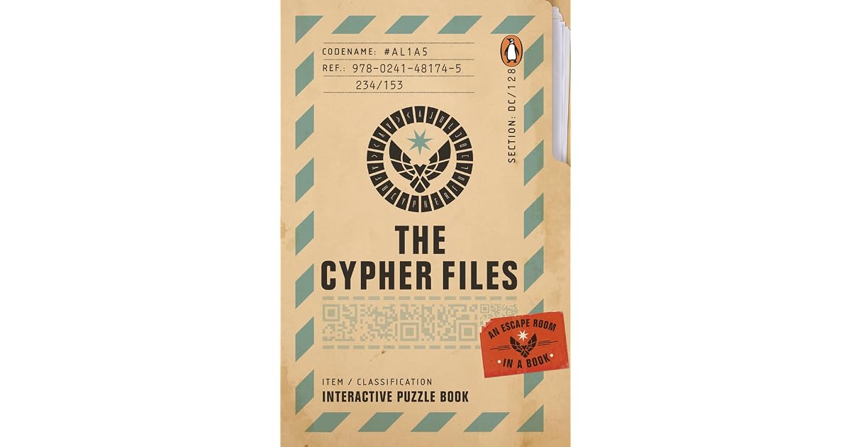 The Cypher Files: An Escape Room… in a Book! by Dimitris Chassapakis