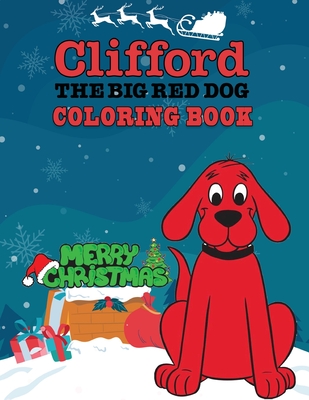 Clifford Christmas Coloring Pages