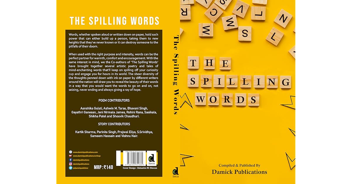 The Spilling Words by Shikha Patel