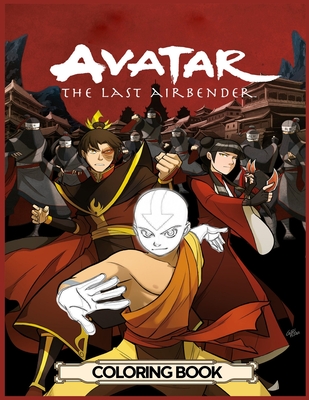 Avatar The Last Airbender Coloring Book: high quality beautiful ...