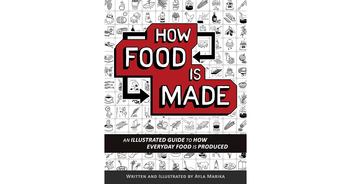 How Food is Made: An illustrated guide to how everyday food is produced ...