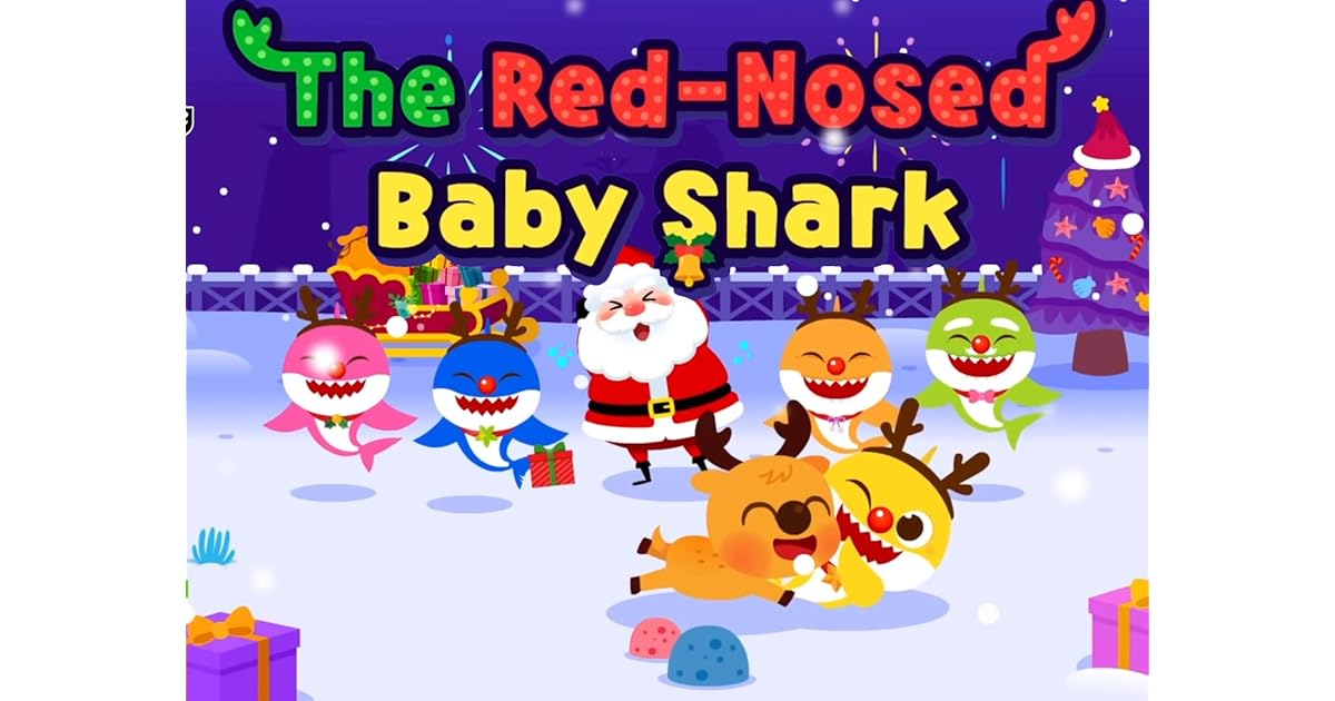 The Red Nosed Baby Shark by Ellis Jones