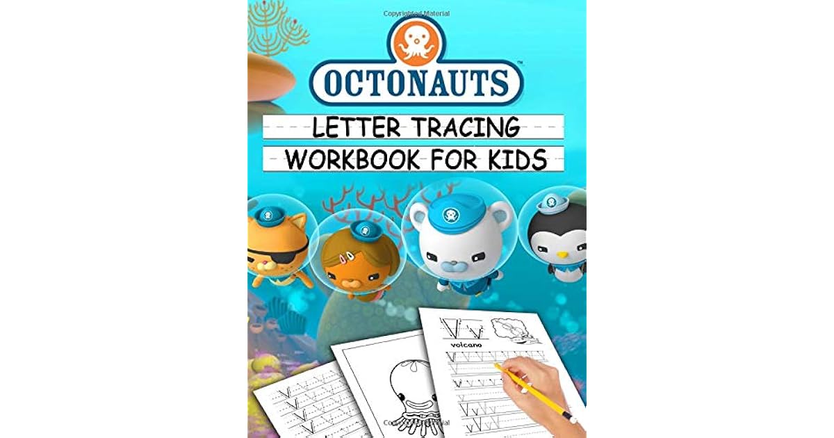 Octonauts Letter Tracing Workbook For Kids: My First Learn To Write ...