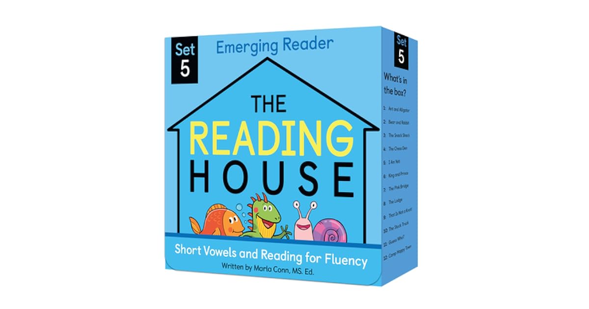 The Reading House Set 5: Short Vowels and Reading for Fluency by Marla Conn
