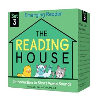 The Reading House Set 3: Introduction to Short Vowel Sounds by Marla Conn