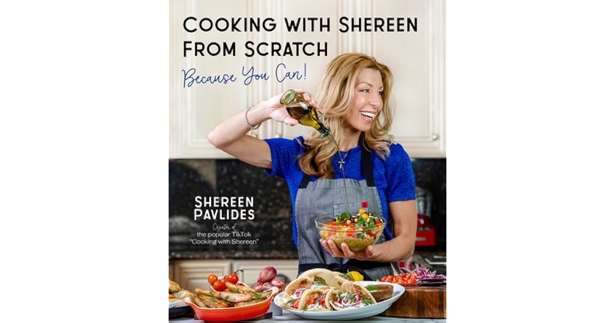 Book giveaway for Cooking with Shereen from Scratch: Because You Can ...