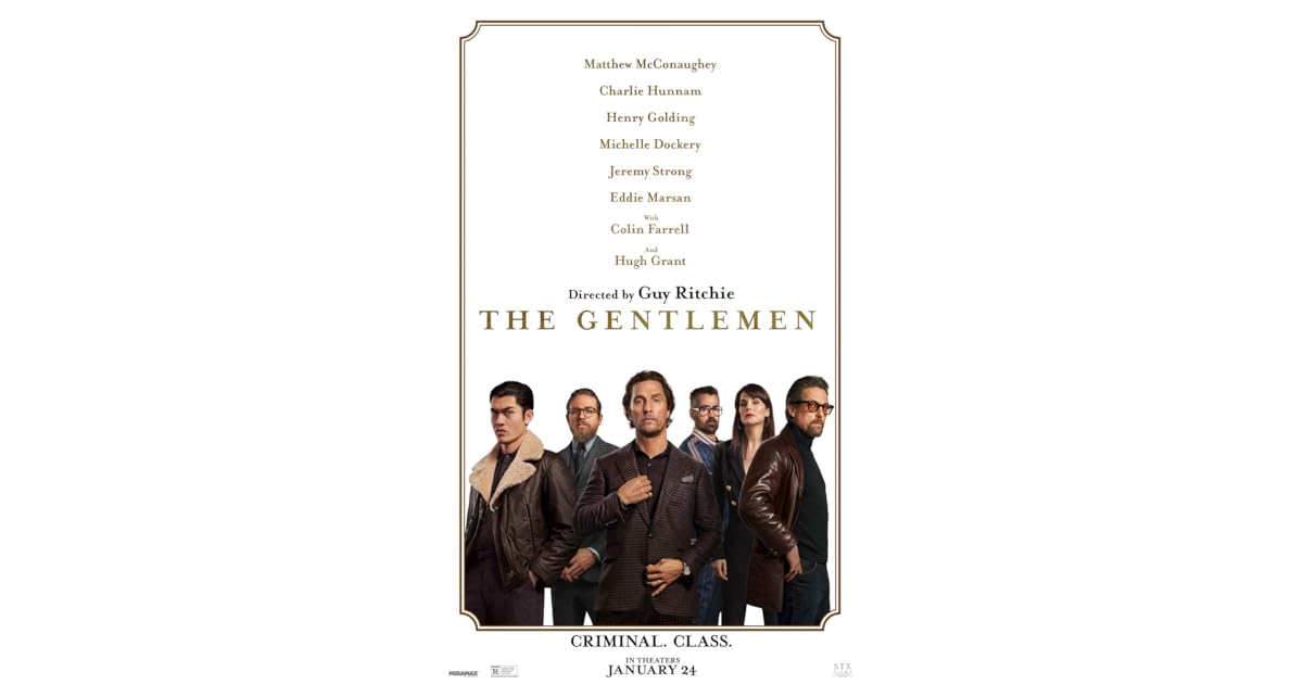 The Gentlemen: Script by Guy Ritchie