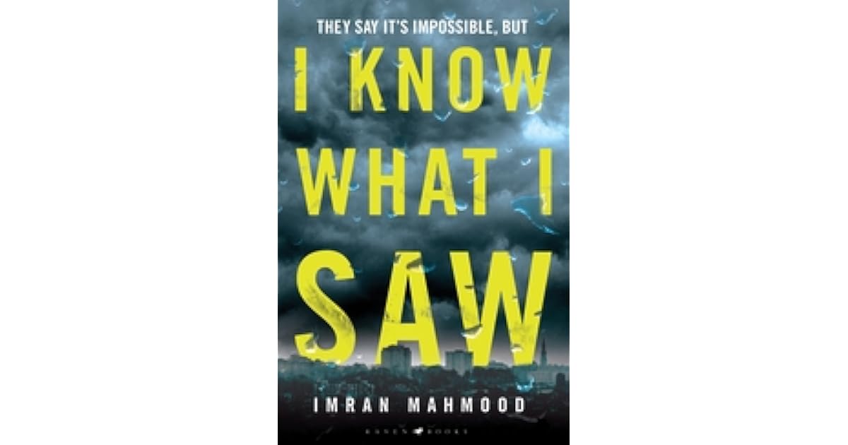 I Know What I Saw by Imran Mahmood