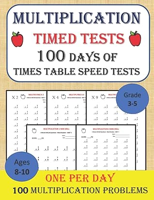Multiplication Timed Tests: - 100 DAYS of Times Table Speed Tests ...