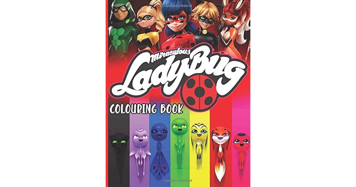 Miraculous Ladybug Colouring Book: Kwamis Edition | 21 Days coloring ...