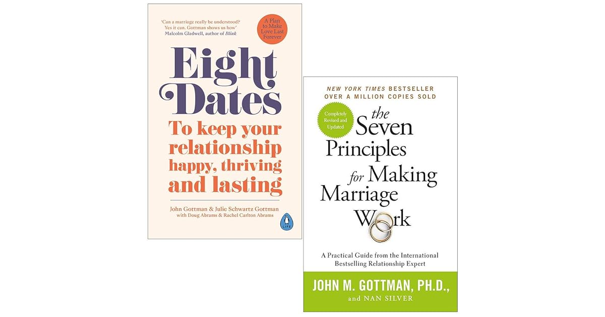 Eight Dates & The Seven Principles For Making Marriage Work By John ...