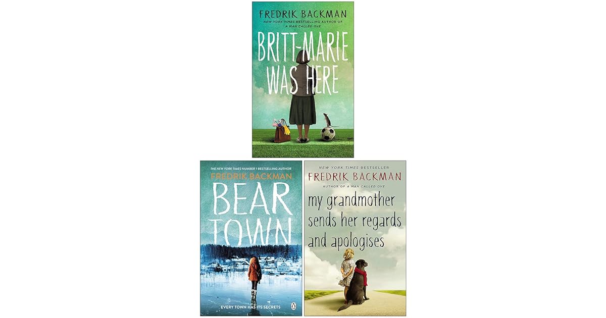 Fredrik Backman Collection 3 Books Set by Fredrik Backman