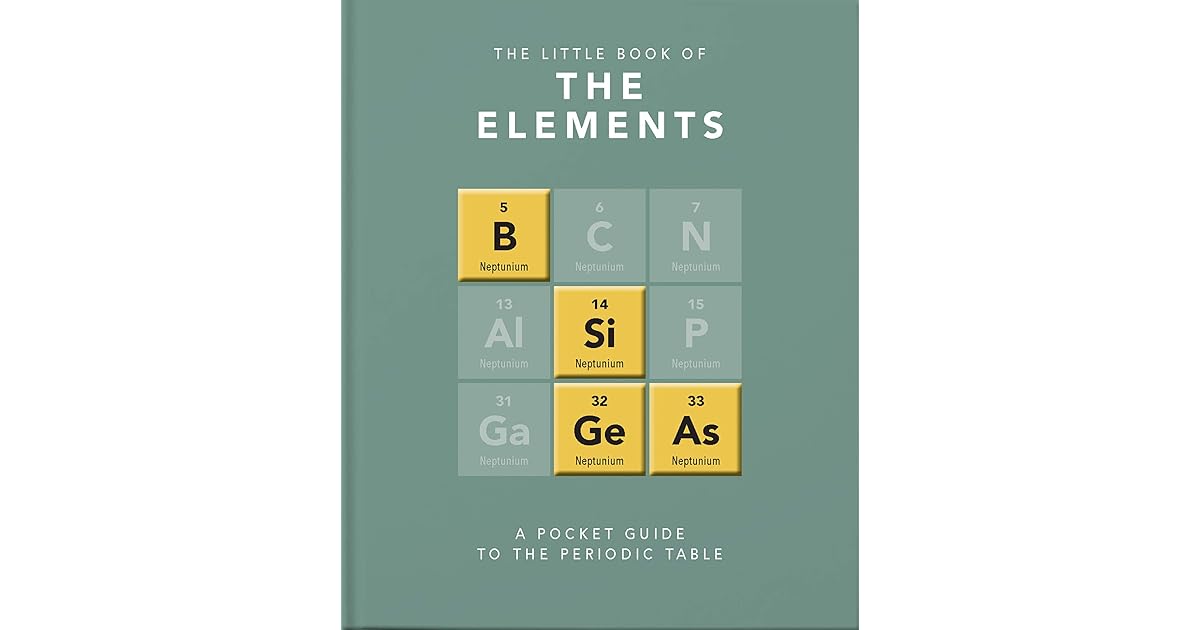 Little Book of Elements: A Pocket Guide to the Periodic Table by Jack ...